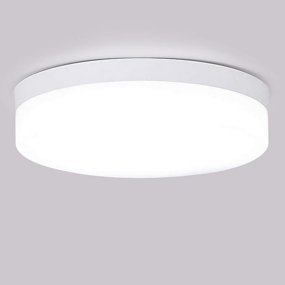 DingLiLighting 12W LED Flush Mount Round Lighting for Indoor, Kitchen ...