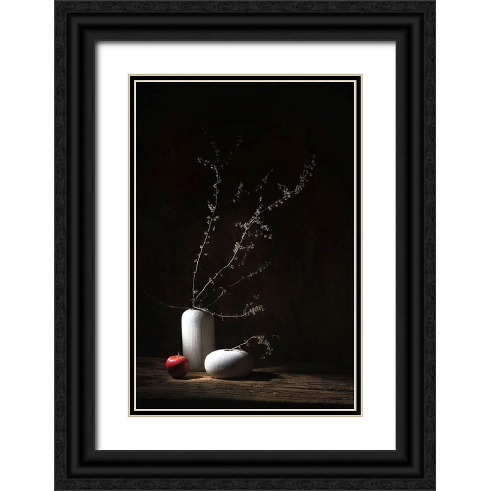 Dingemans, Saskia 11x14 Black Ornate Wood Framed with Double Matting ...