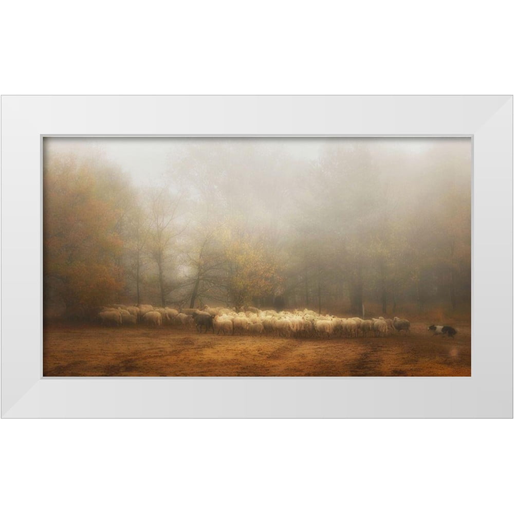 Dingemans, Saskia 14x10 White Modern Wood Framed Museum Art Print ...
