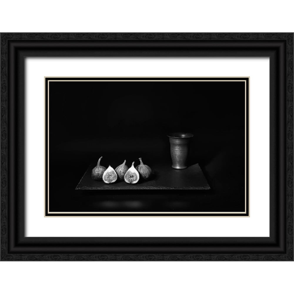 Dingemans, Saskia 14x11 Black Ornate Wood Framed with Double Matting ...
