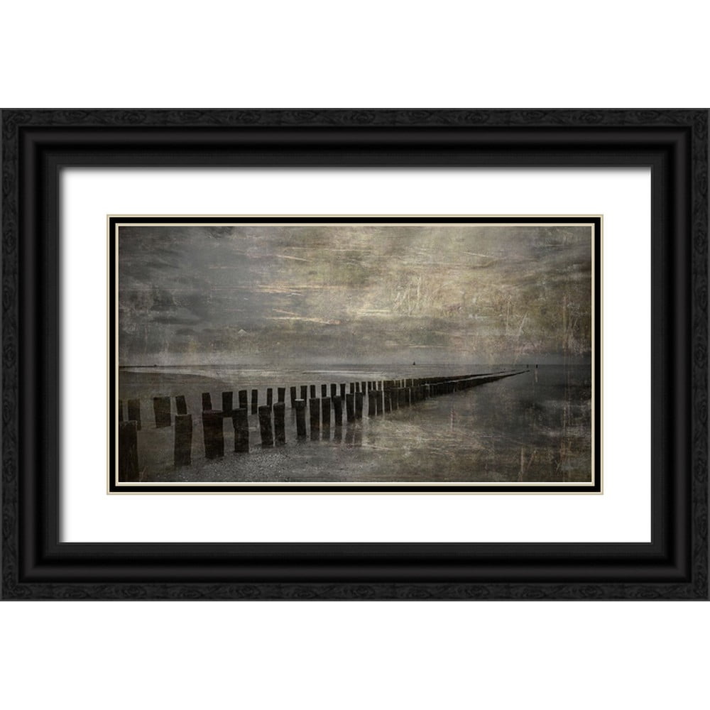 Dingemans, Saskia 18x12 Black Ornate Wood Framed with Double Matting ...