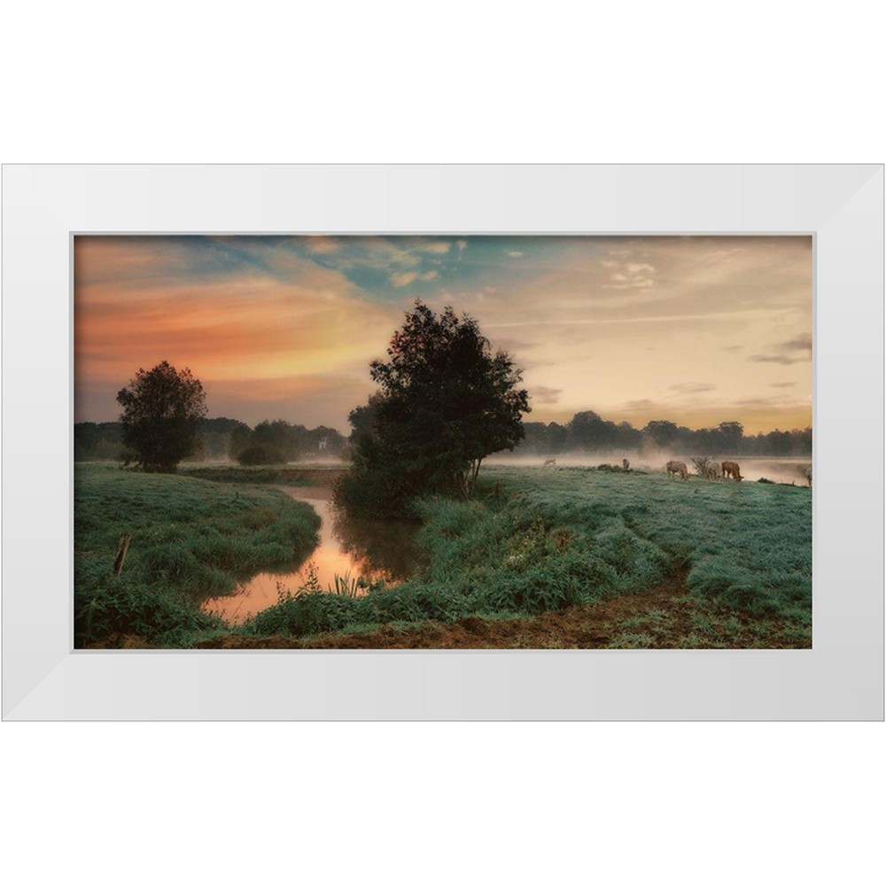 Dingemans, Saskia 18x12 White Modern Wood Framed Museum Art Print ...
