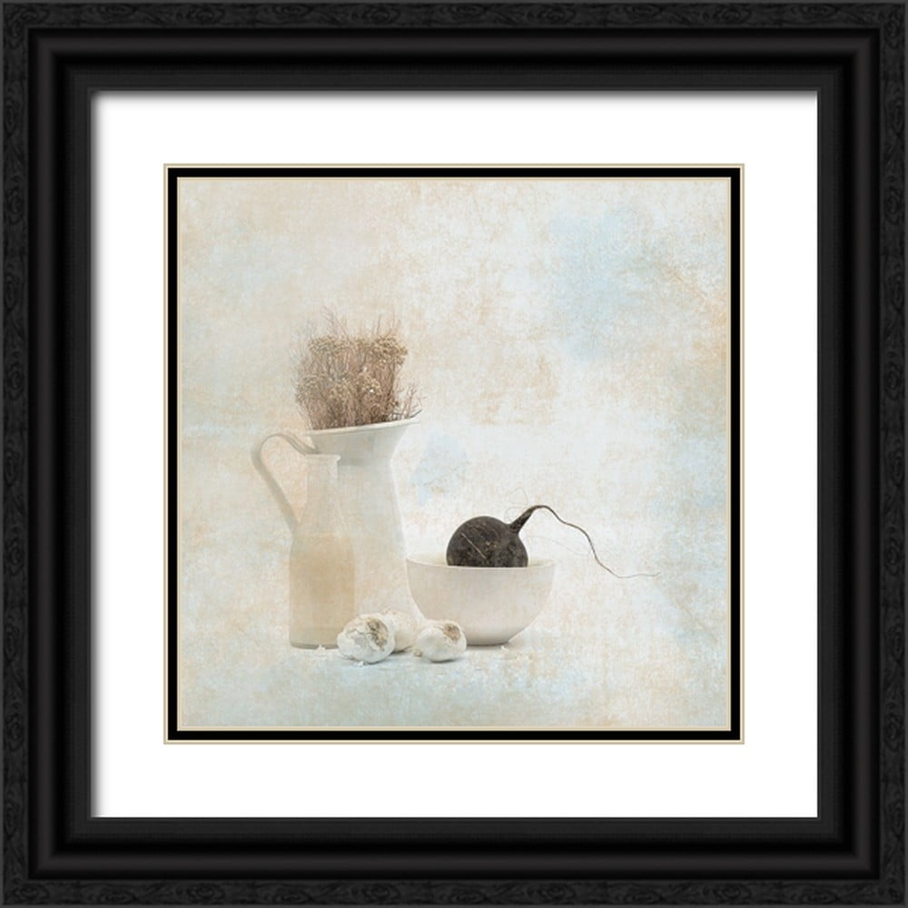 Dingemans, Saskia 20x20 Black Ornate Wood Framed with Double Matting ...