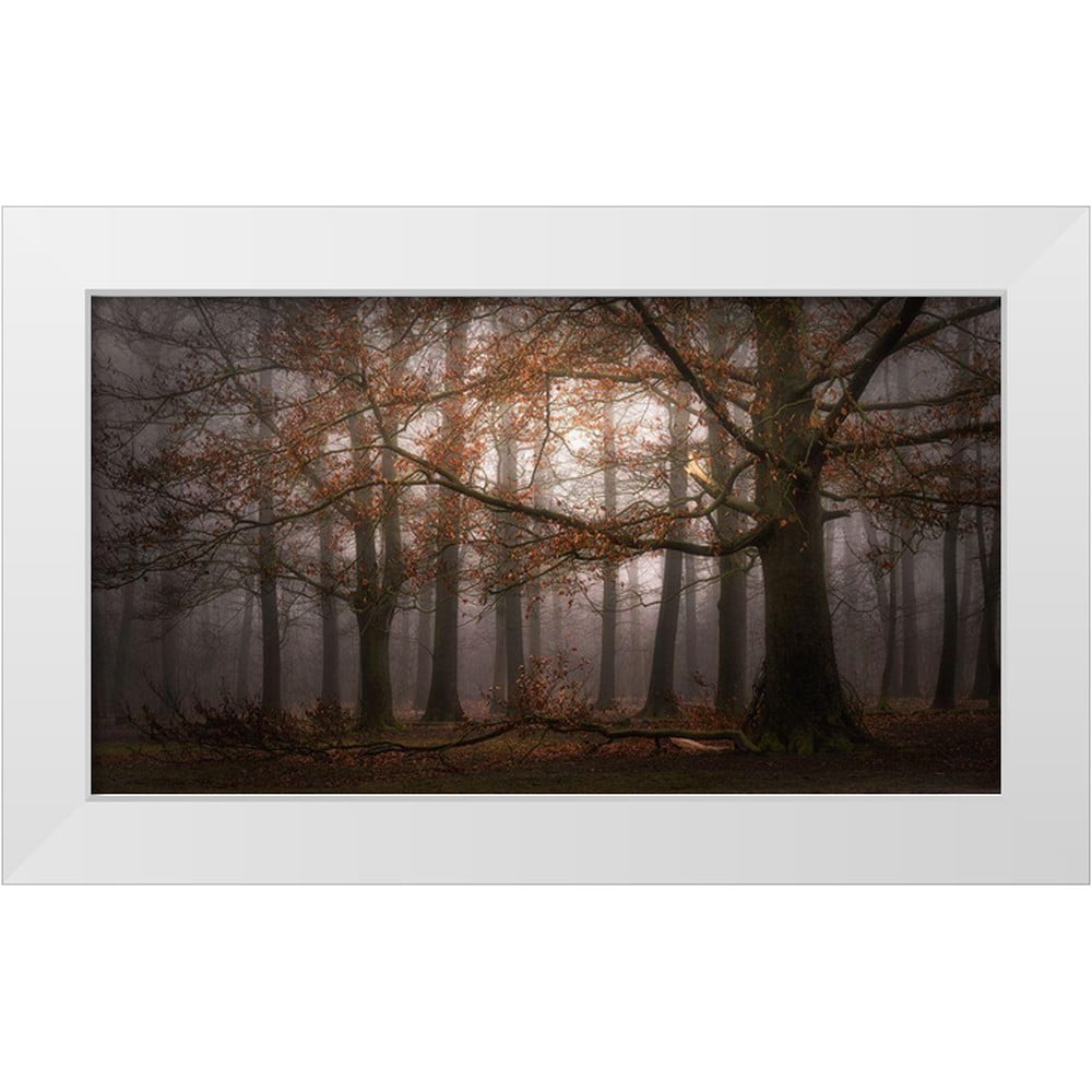 Dingemans, Saskia 32x19 White Modern Wood Framed Museum Art Print ...