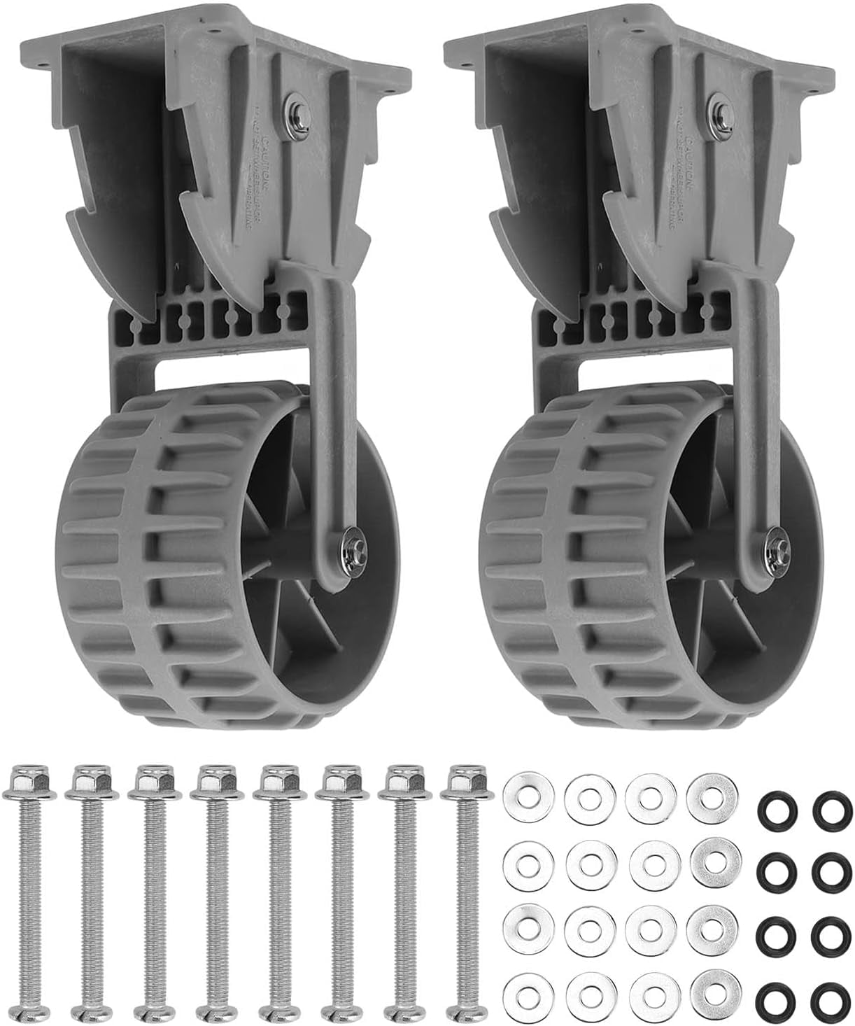 Dinghy Wheels,2pcs Dinghy Wheels Flip up Retrackable Dinghy Wheels Pair ...