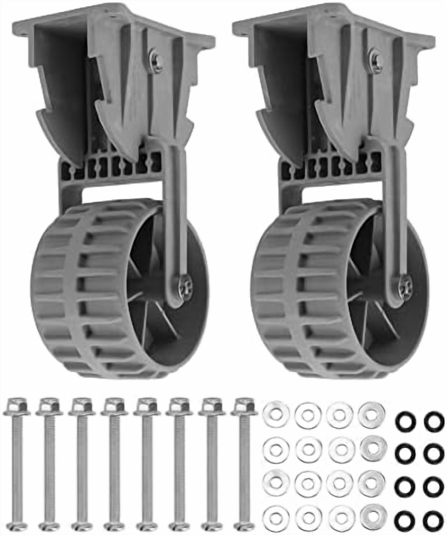 Dinghy Wheels Kit, Dinghy Launching Wheels Compact Avoid Damage ...
