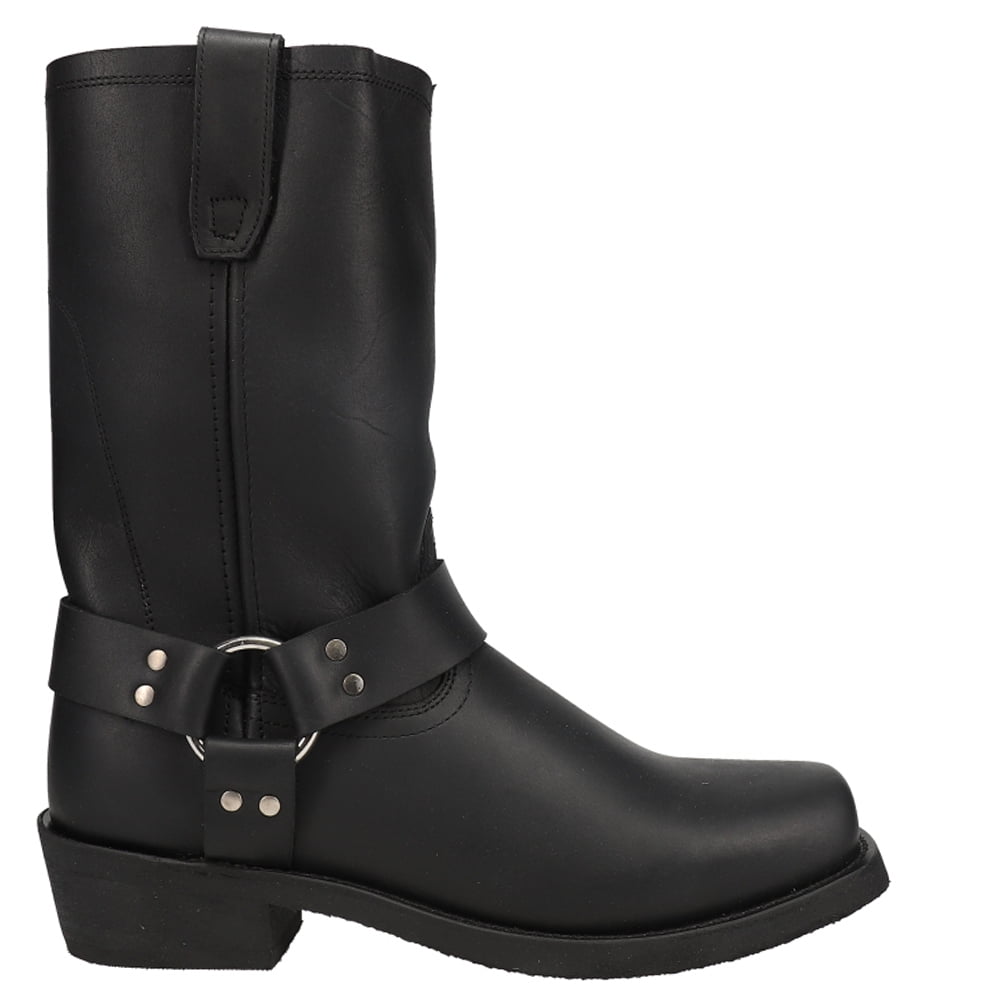 Dingo Men's Black Dean Leather Harness Boots DI19057-BK - Walmart.com