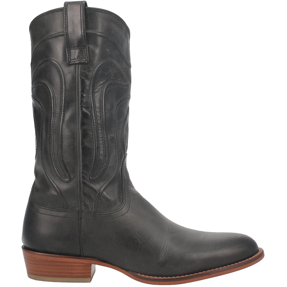Dingo Men's Montana Embroidered Black Western Boots DI316-BK - Walmart.com