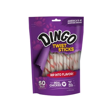 Dingo Munchy Stix: Long Lasting Chew Sticks, Doggie Chewy Twist with ...