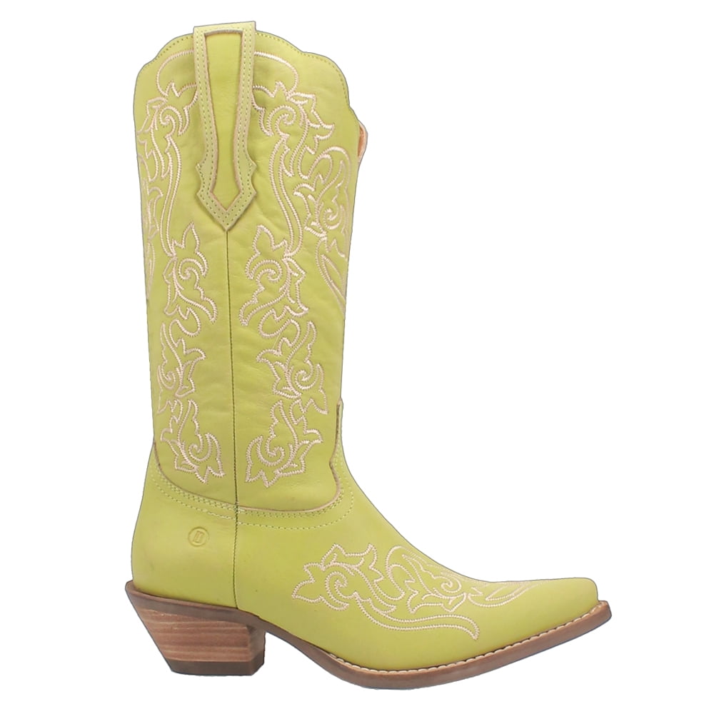 Dingo Womens Flirty N' Fun Embroidered Snip Toe Cowboy Mid Calf Boots ...
