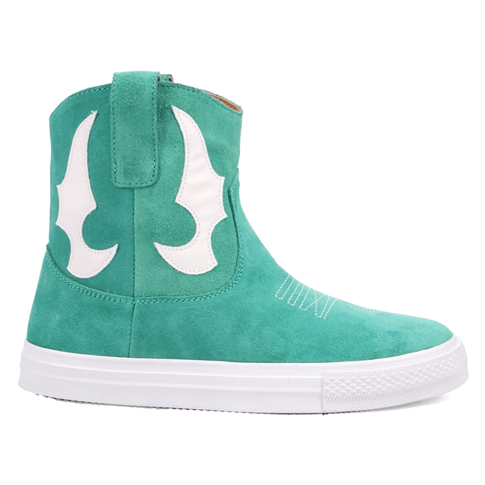 Dingo Womens Ollie Round Toe Cowboy Ankle Boots - Walmart.com