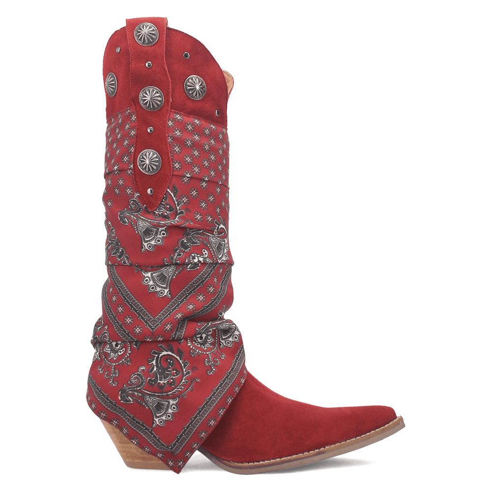 Dingo Womens Rhapsody Southwest Snip Toe Cowboy Casual Tall Boots ...