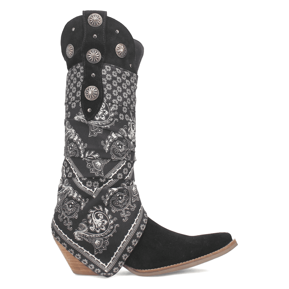 Dingo Womens Rhapsody Southwest Snip Toe Cowboy Casual Tall Boots ...