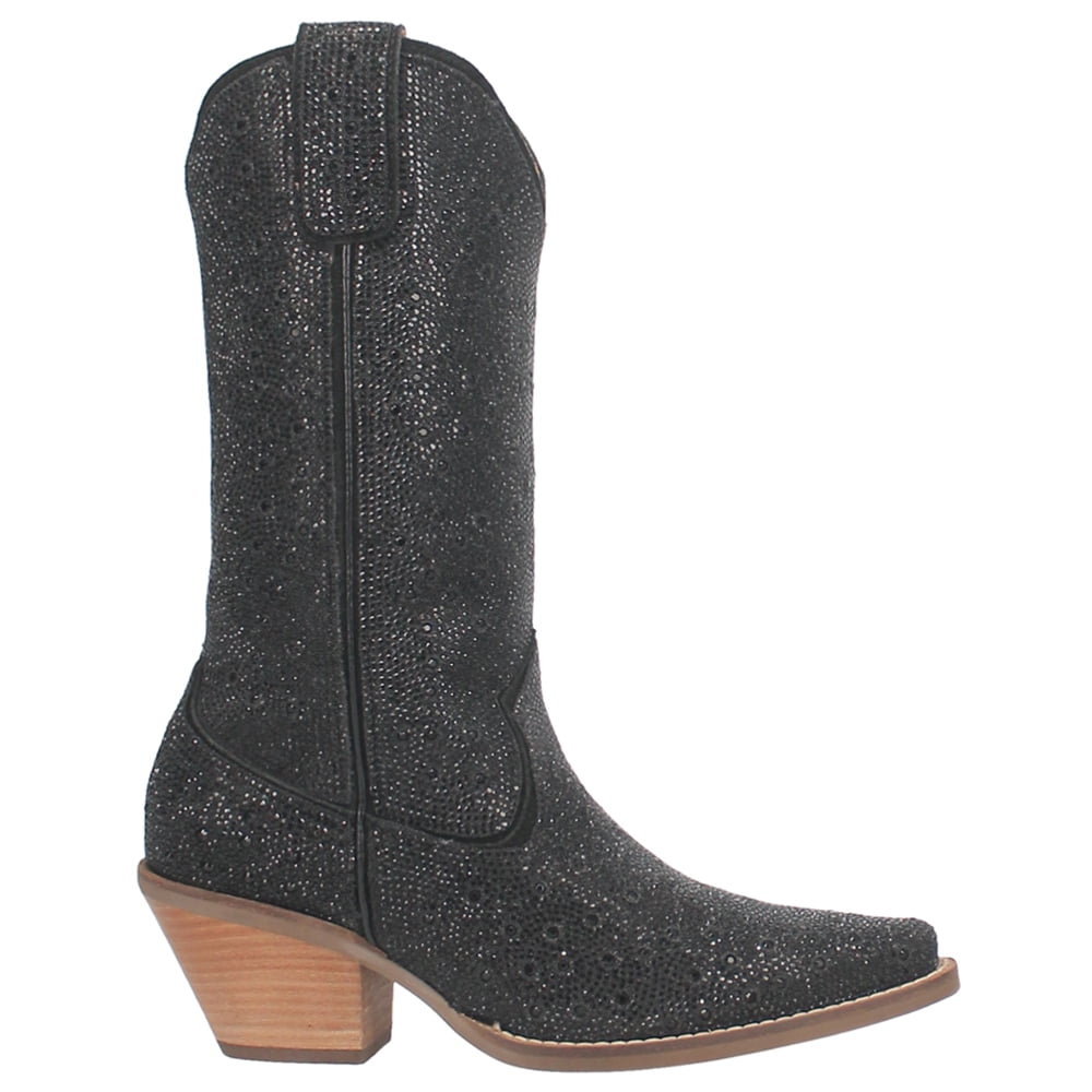 Dingo Women's Dollar Western Boot Snip Toe Black 8 1/2 M US - Walmart.com