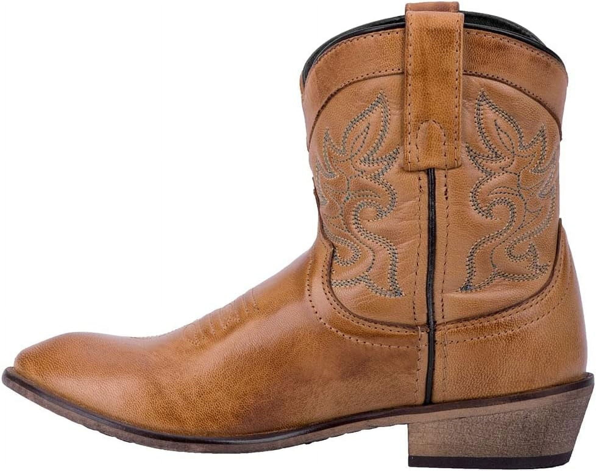 Dingo Womens Willie Round Toe Casual Boots Ankle - Walmart.com