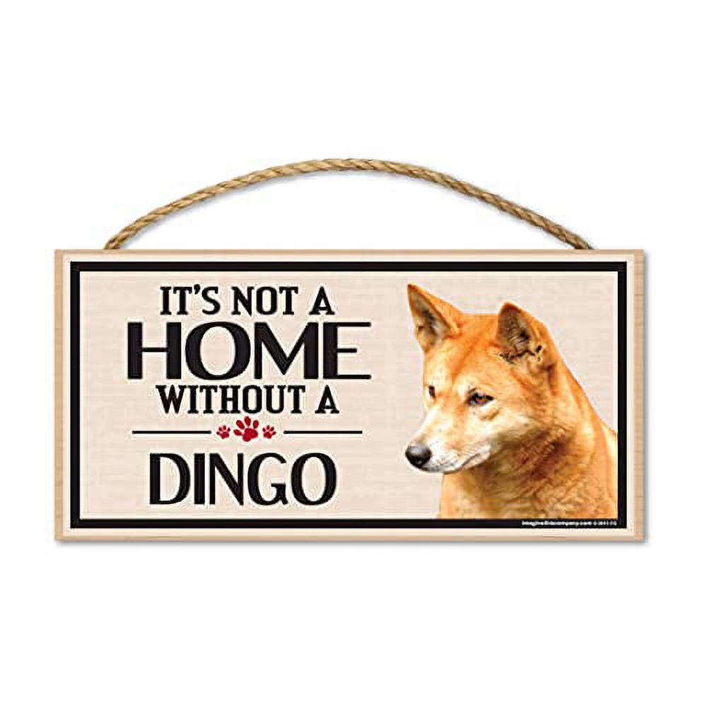 Dingo Wood Breed Sign - Walmart.com