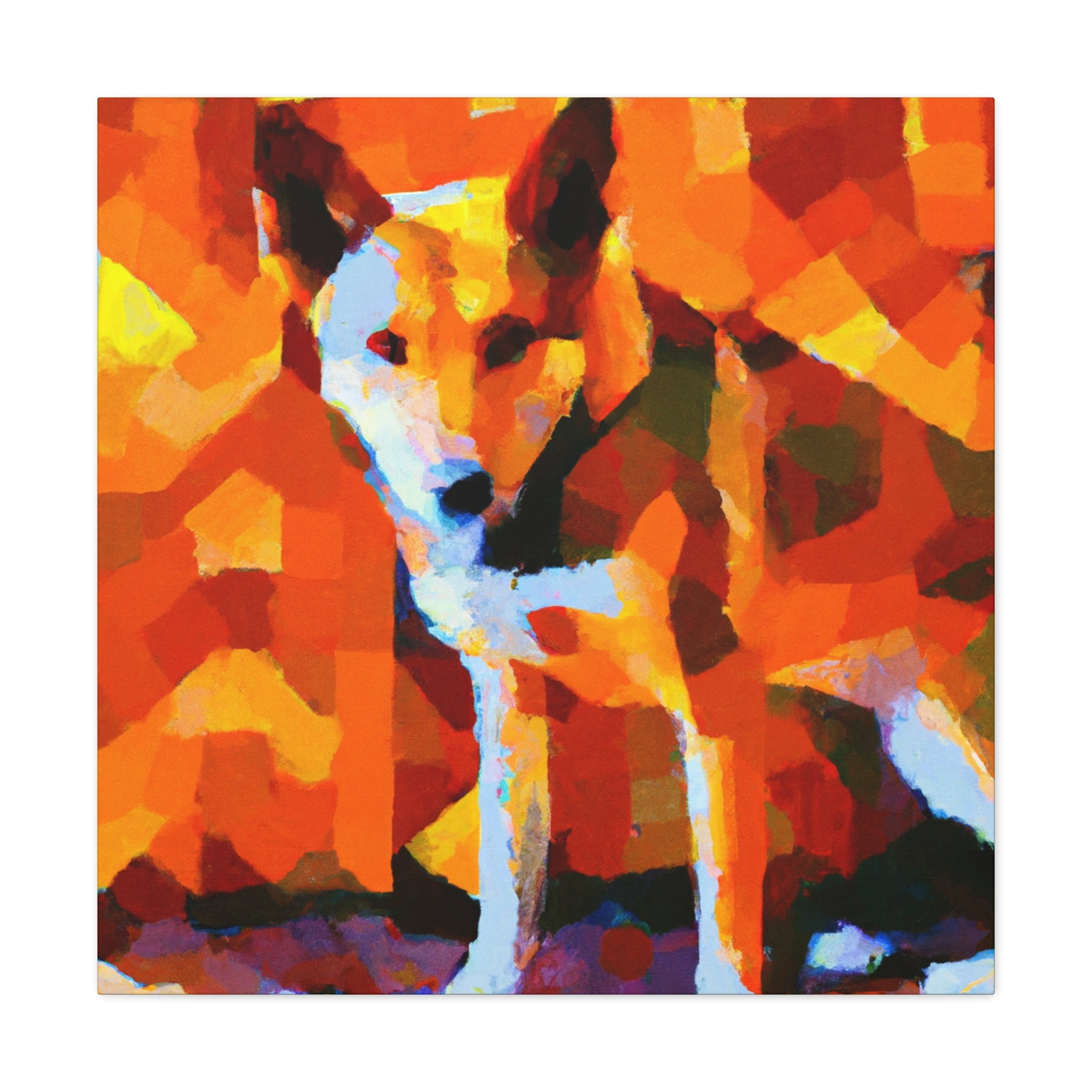 Dingo of Impressionism - Canvas - Walmart.com