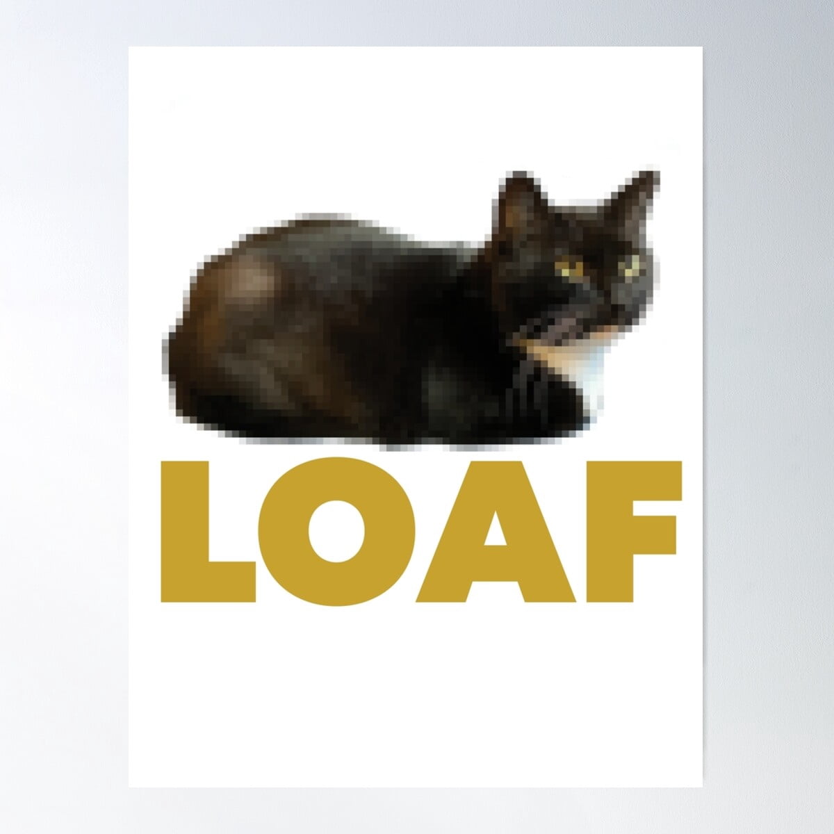Dingus Loaf Poster Wall Art, Modern Wall Decor For Living Room Bedroom ...