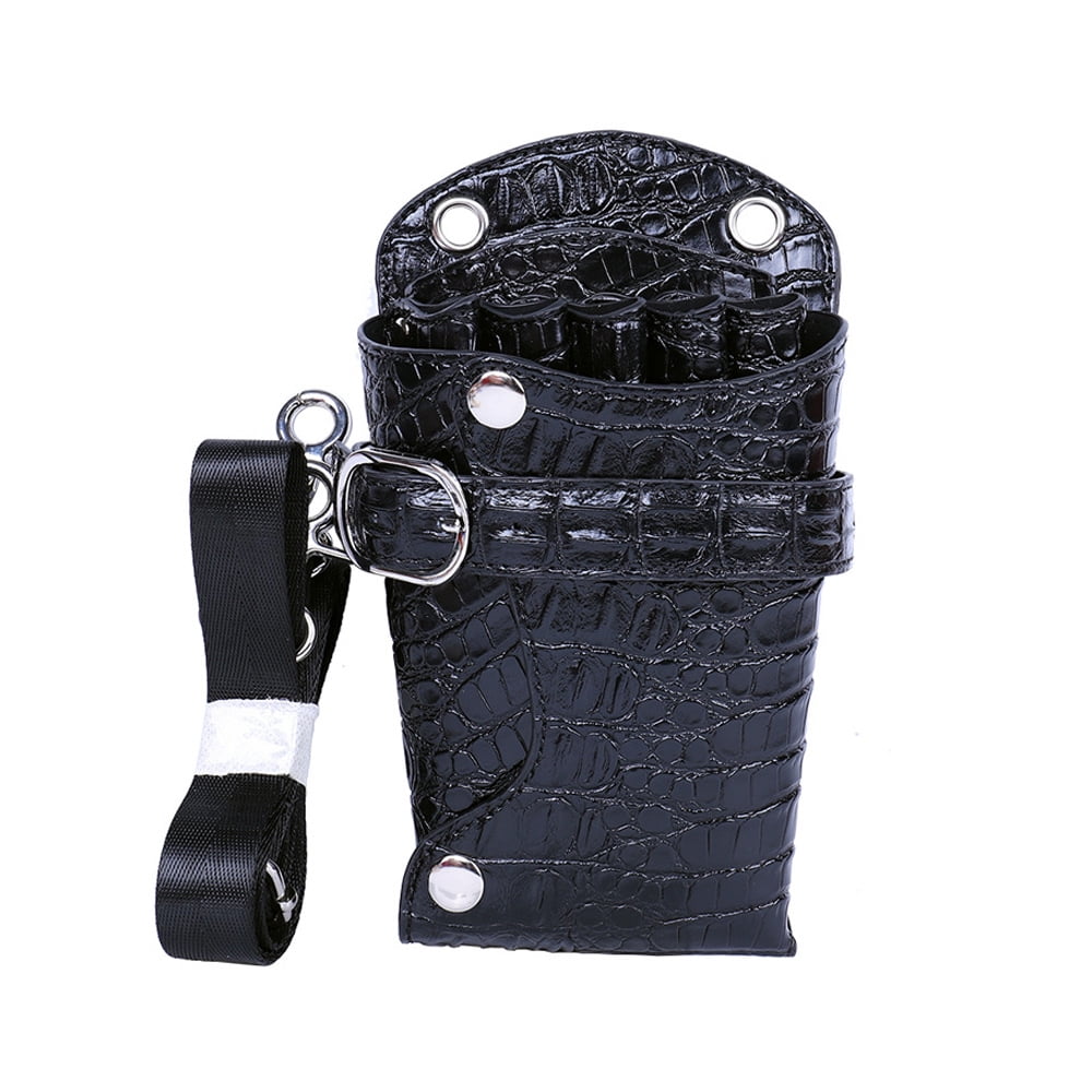 Dinheiro Scissors Pouch PU Leather Salon Barber Hairdressing Scissors Holster Hair Stylist Tools ...