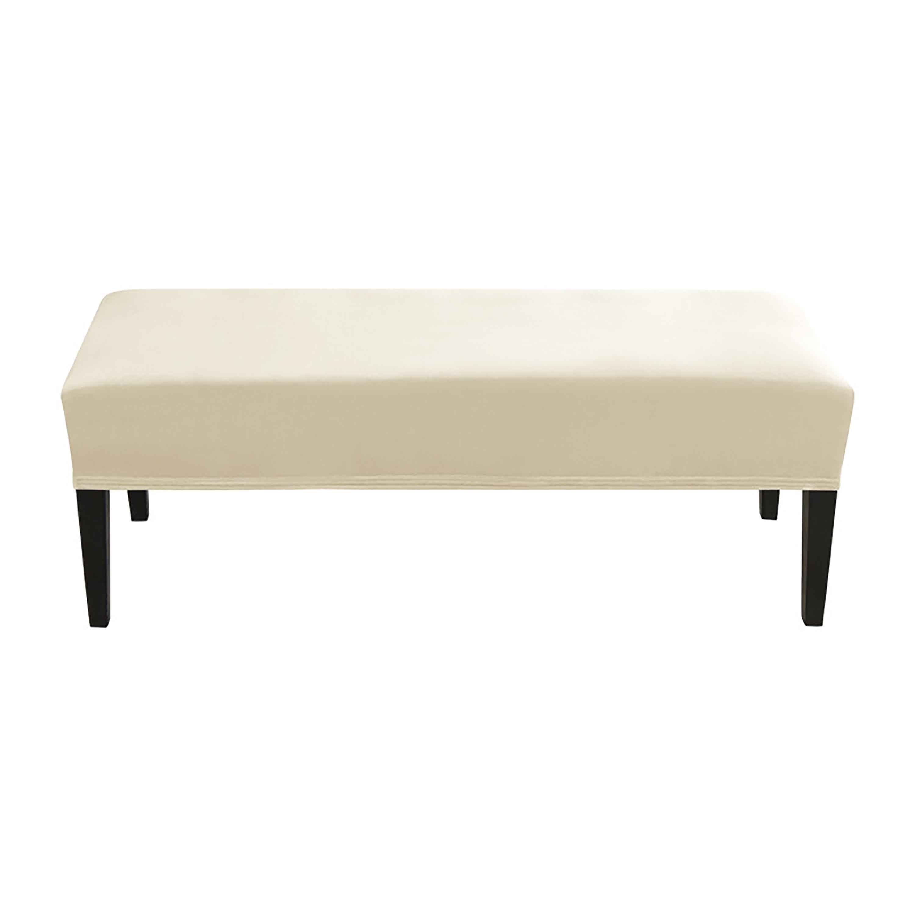 Dining Bench Cover,Bench Covers Stretch Velvet Dustproof Bench Cover ...