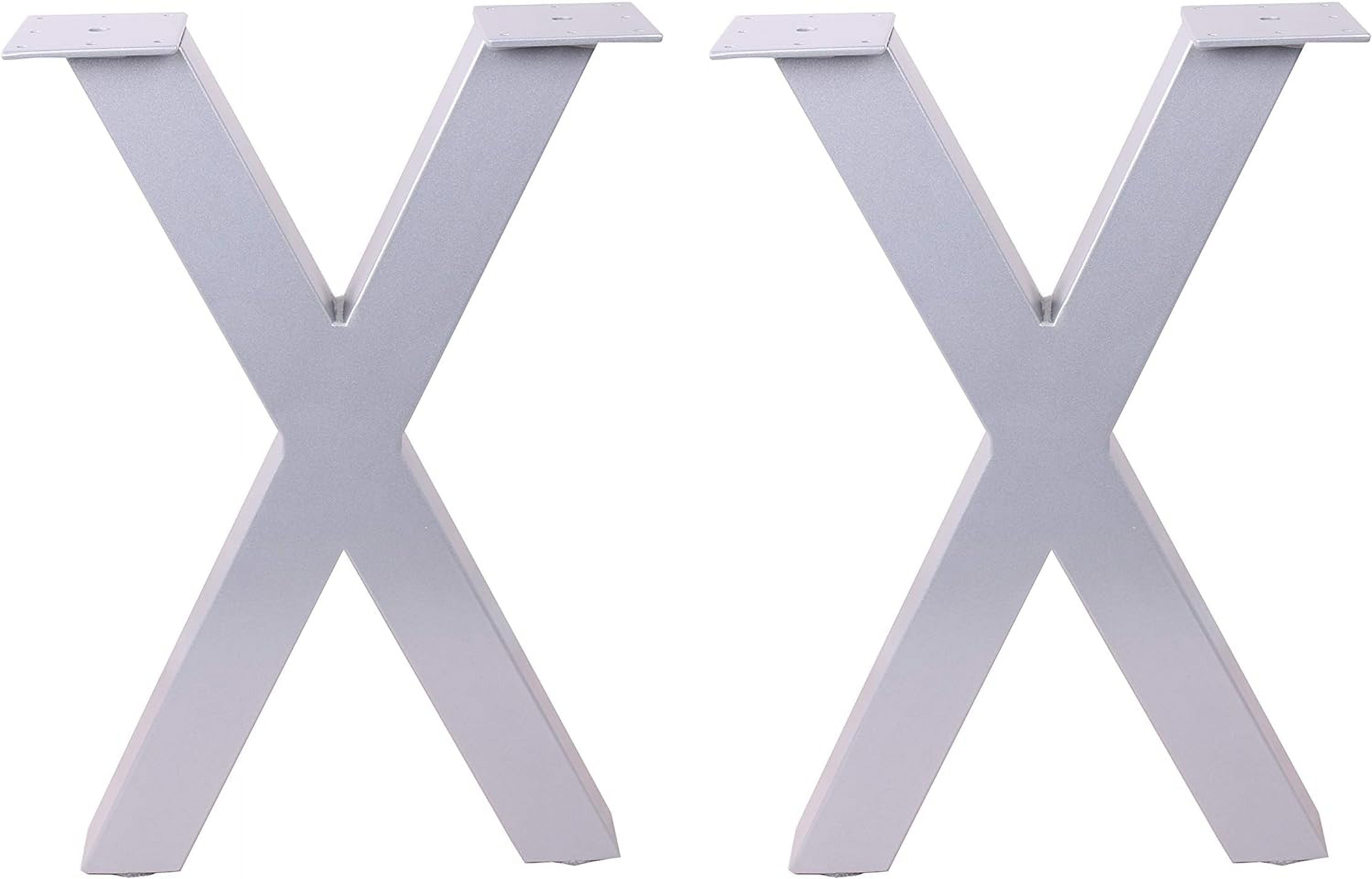Dining Bench Legs, X-Shaped Steel Table Legs, Coffee Table Legs ...
