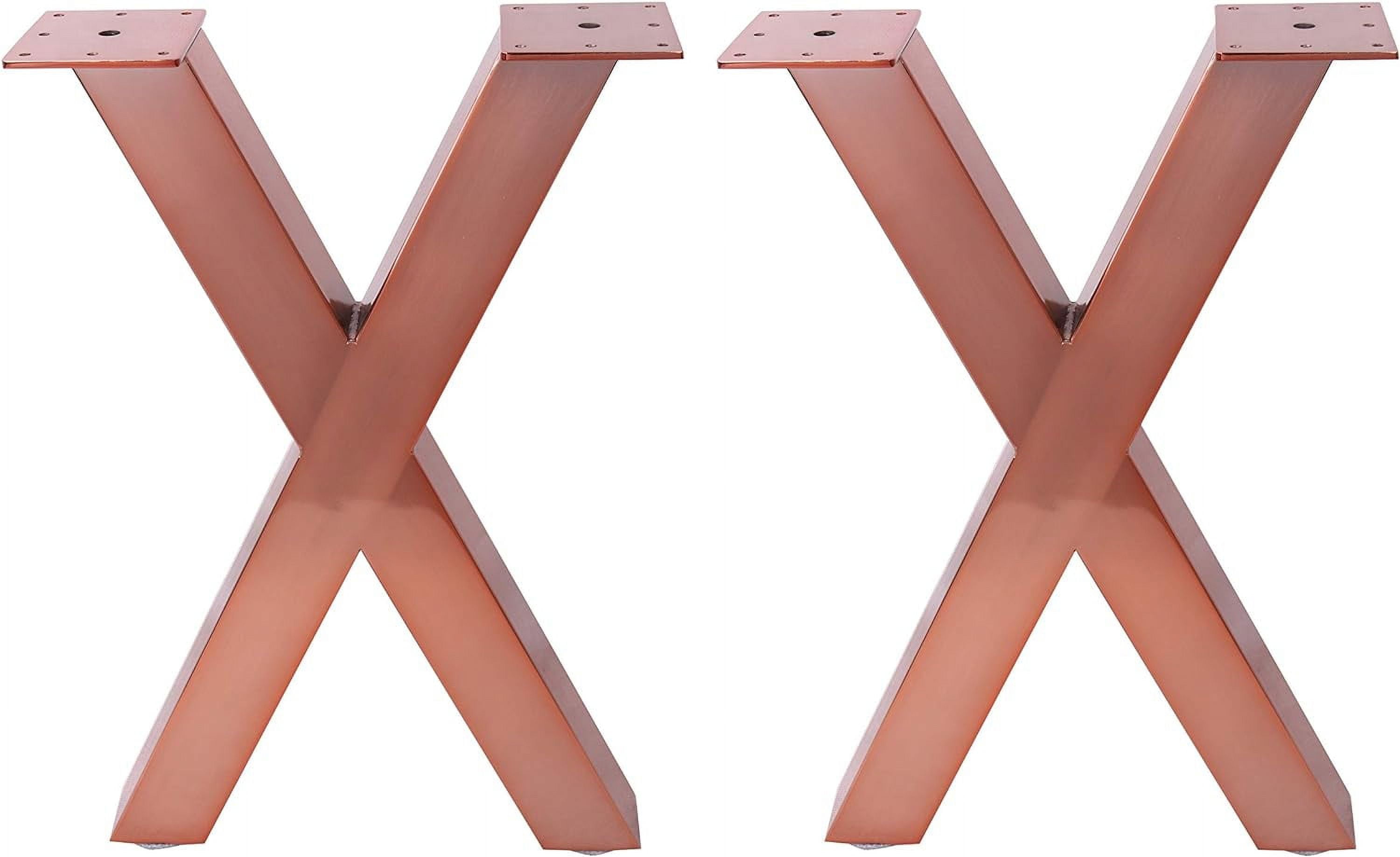 Dining Bench Legs, X-Shaped Steel Table Legs, Coffee Table Legs ...