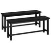 Free Shipping! Alden Design Industrial Metal Dining Bench with ...