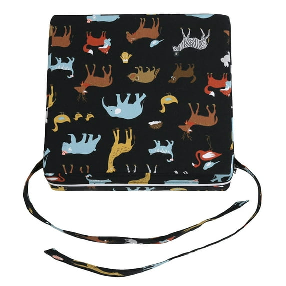 Dining Chair Booster Cushion Leather Seat Portable And Non Design For ...