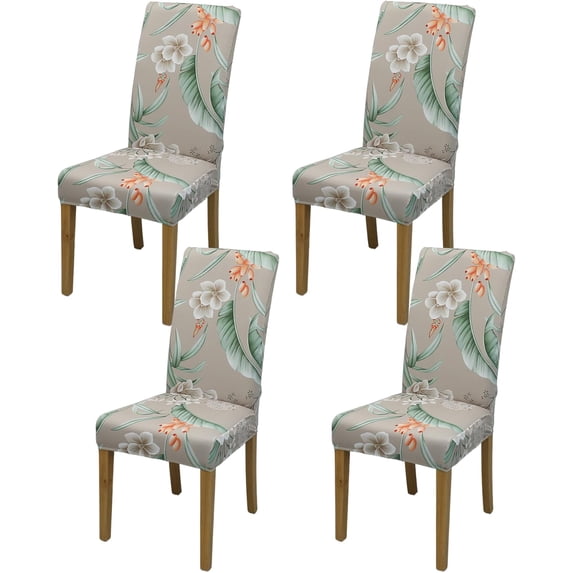 Dining Chair Covers,Dining Room Chair Cover Set of 4,Stretch Kitchen ...