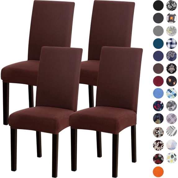 Dining Chair Covers,Kitchen Chair Cover,Parsons Chair Slipcover,Spandex ...