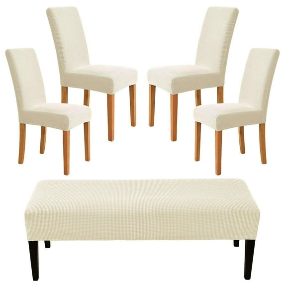 Dining Chair Covers Stretch, Chair Covers for Dining Room Plaid ...