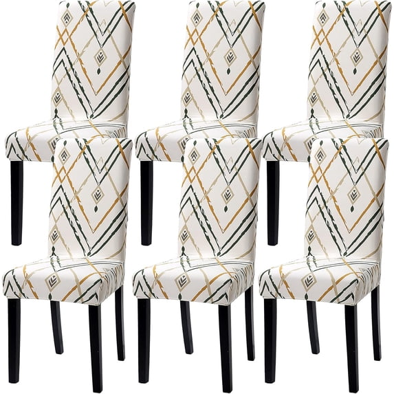 Dining Chair Covers, Stretch Spandex Chair Seat Cover Removable ...