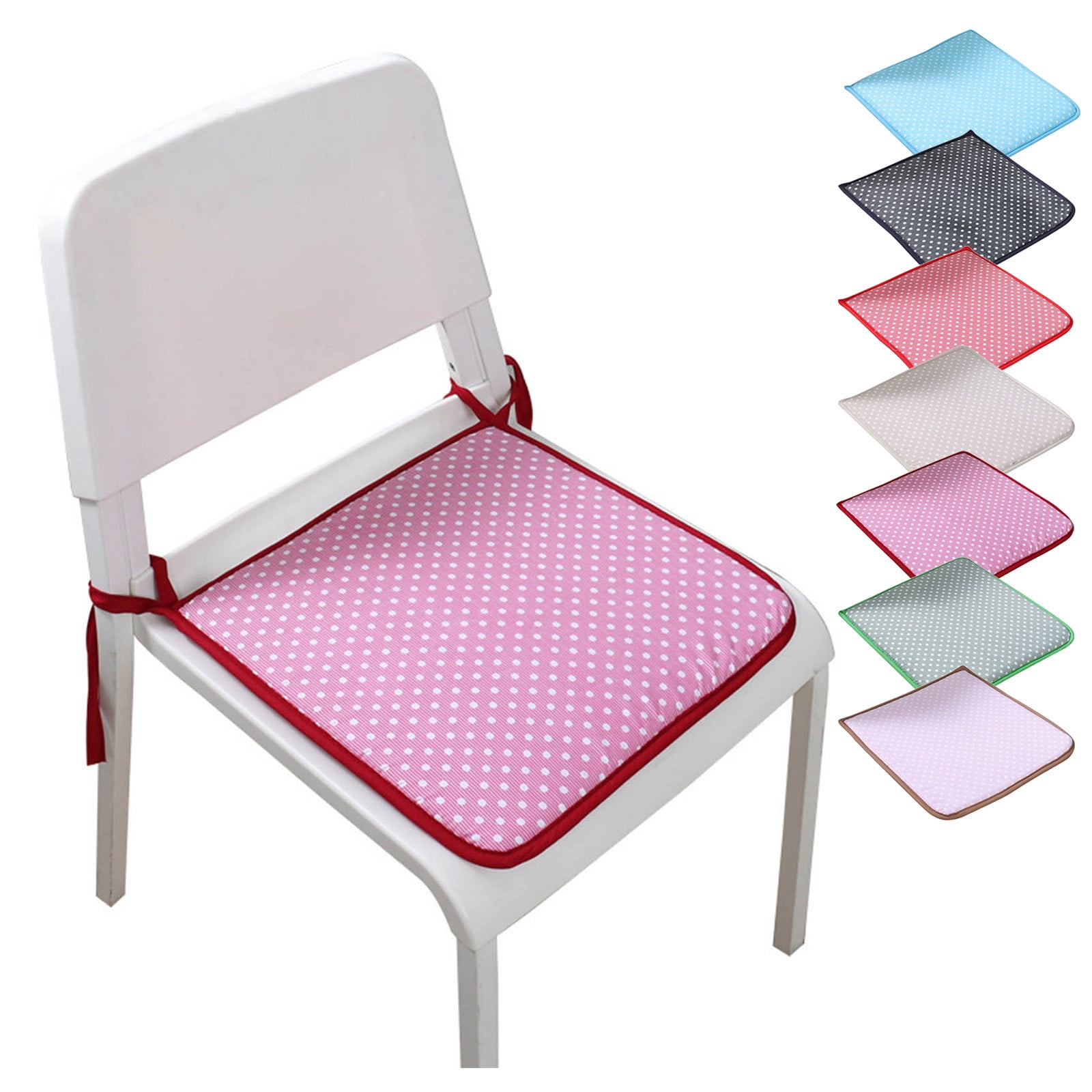 Dining Chair Cushion | Thickened Soft Cushion with Secure Straps | 15.7 ...