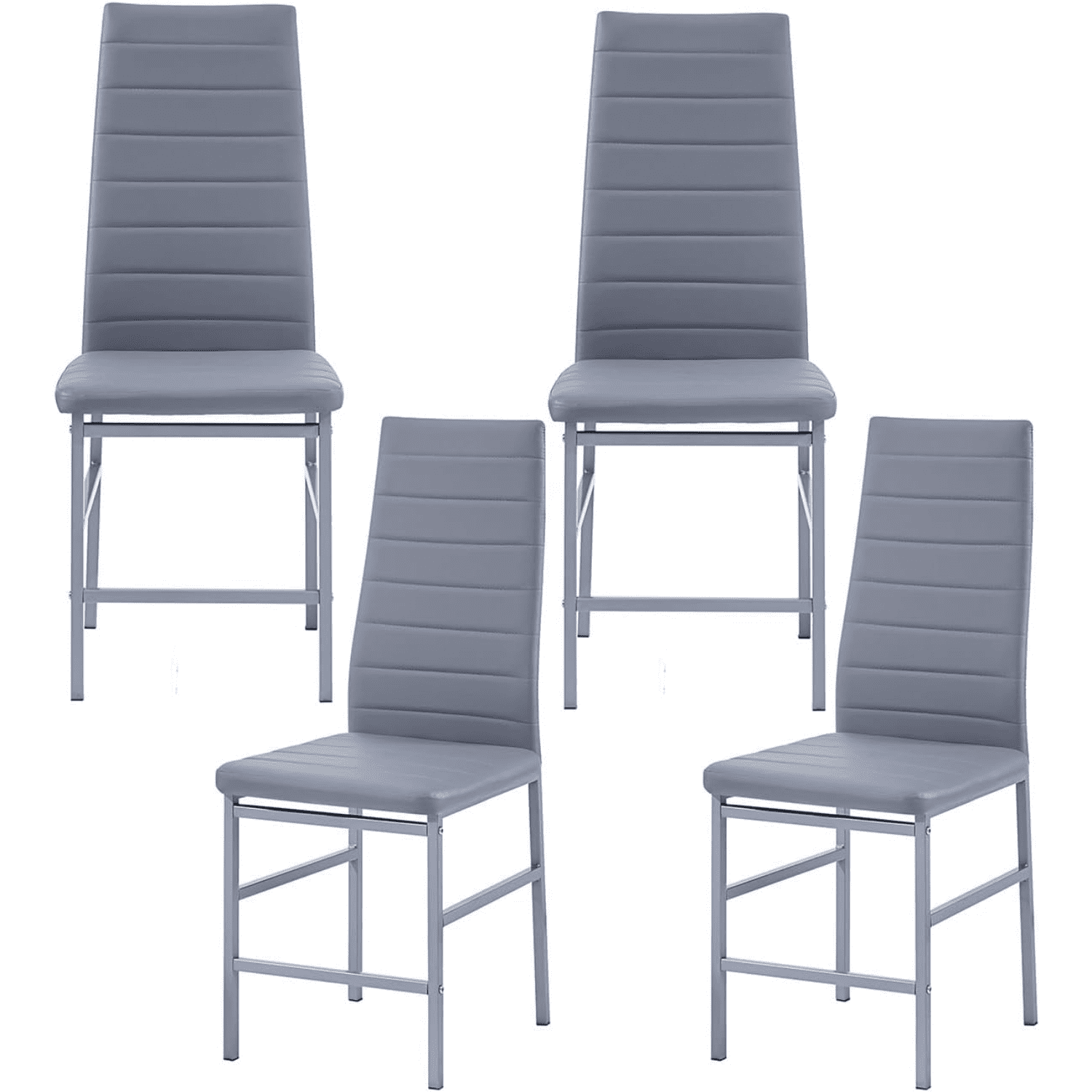 Dining Chair Modern High Back Kitchen & Dining Room Chairs Set ...