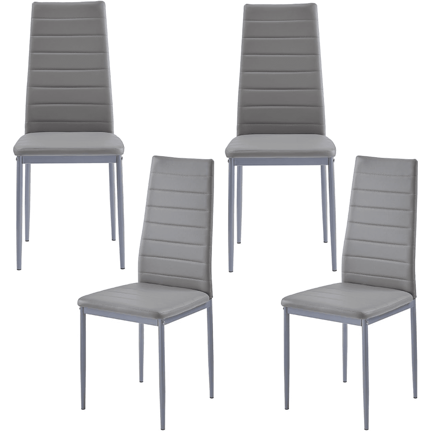Dining Chair Modern High Back Kitchen & Dining Room Chairs Set ...