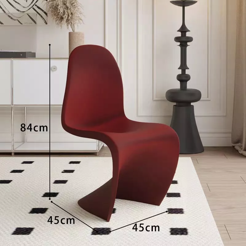 Dining Chair S Shaped Set of 2 Living Room Furniture, high end Durable ...
