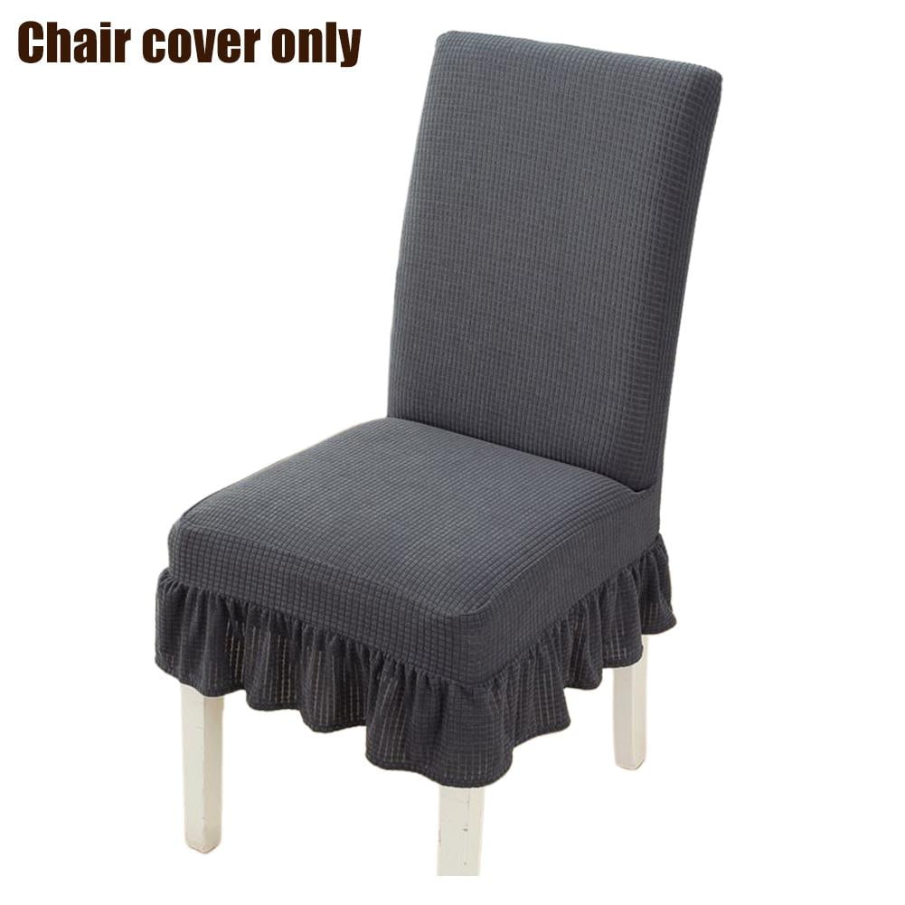 Dining Chair Seat Covers Banquet Home Protective Stretch Removable Slip ...