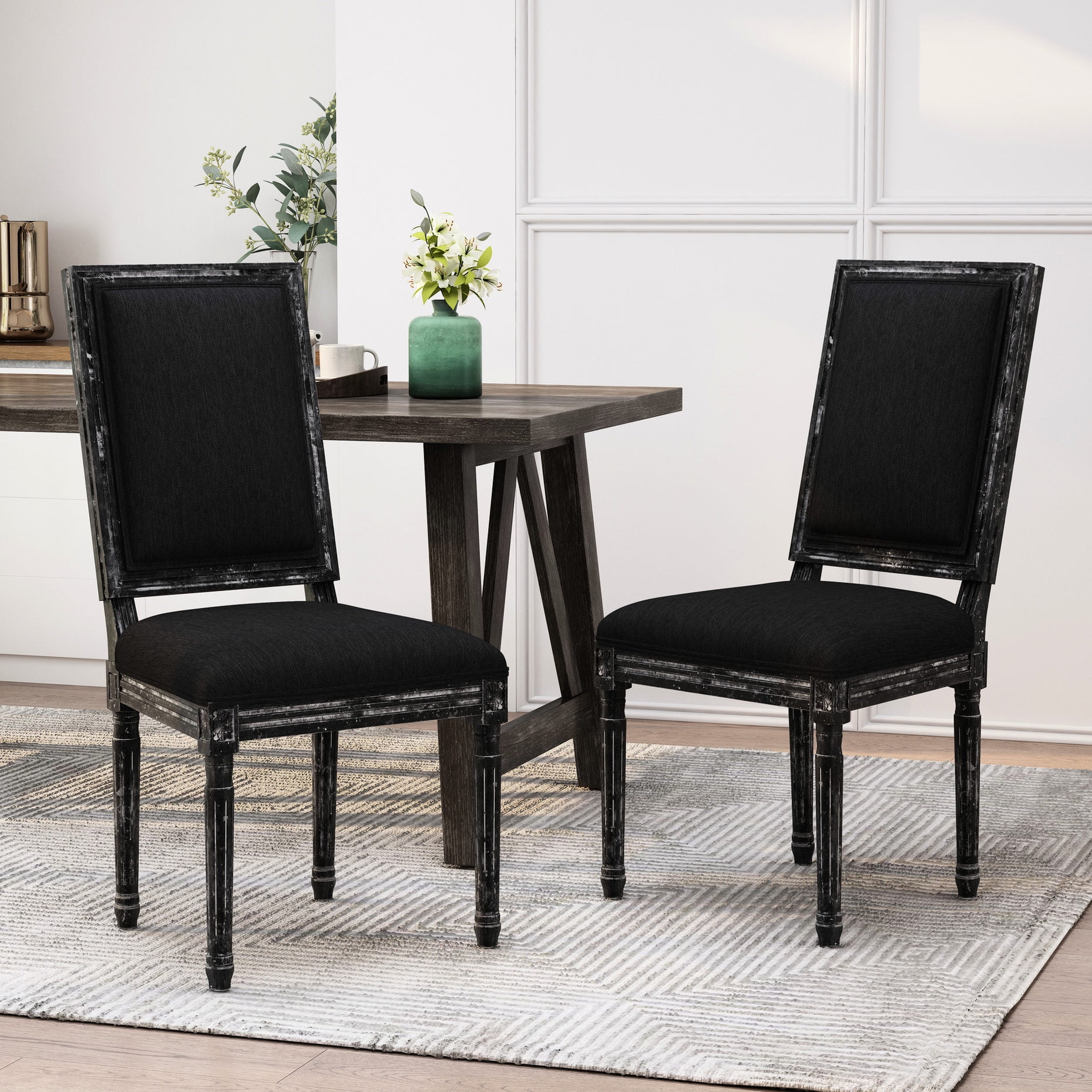 Dining Chairs | Add French Flair to Dining Room, Soft Upholstered ...