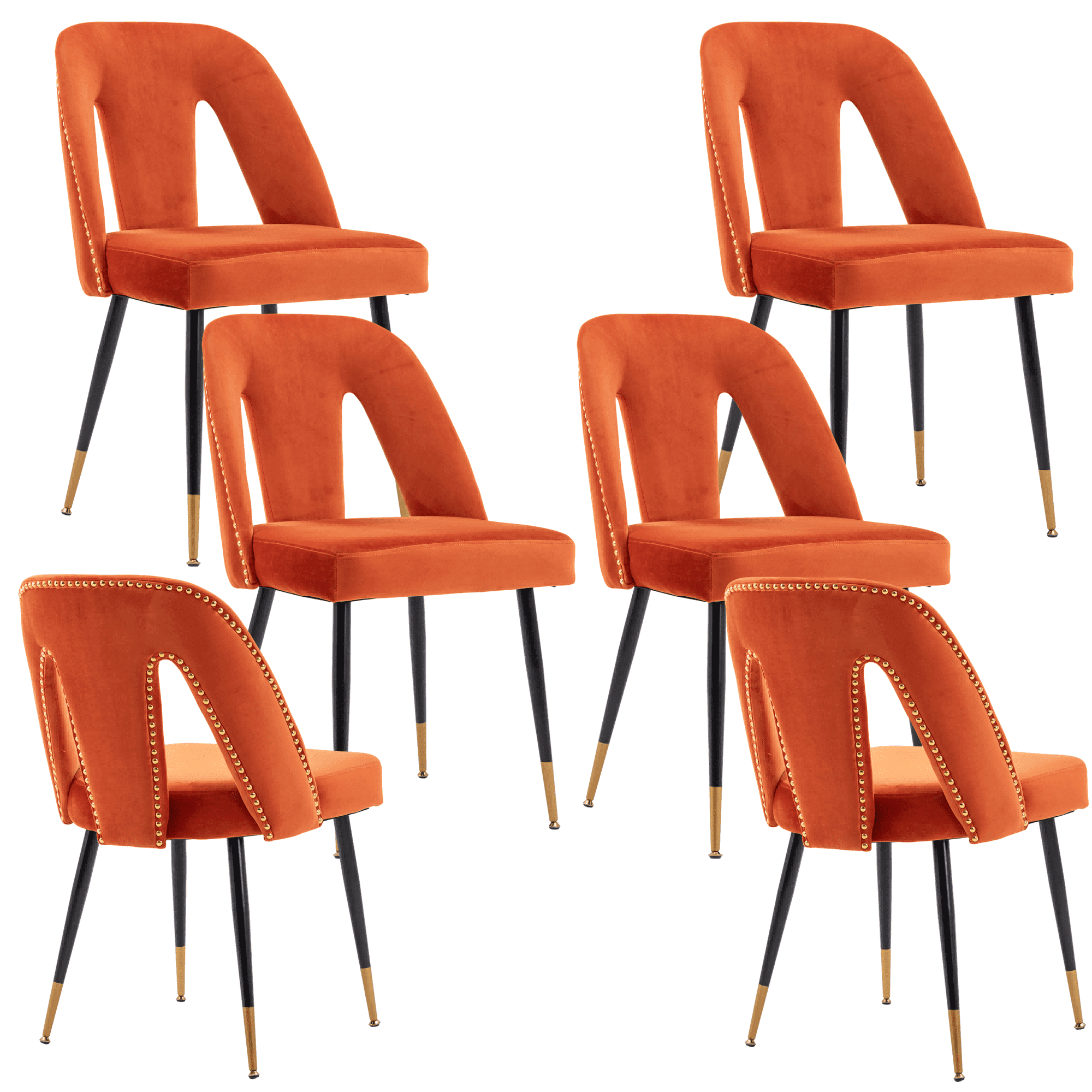 Dining Chairs, Modern Kitchen Dining Room Chairs, Upholstered Dining ...