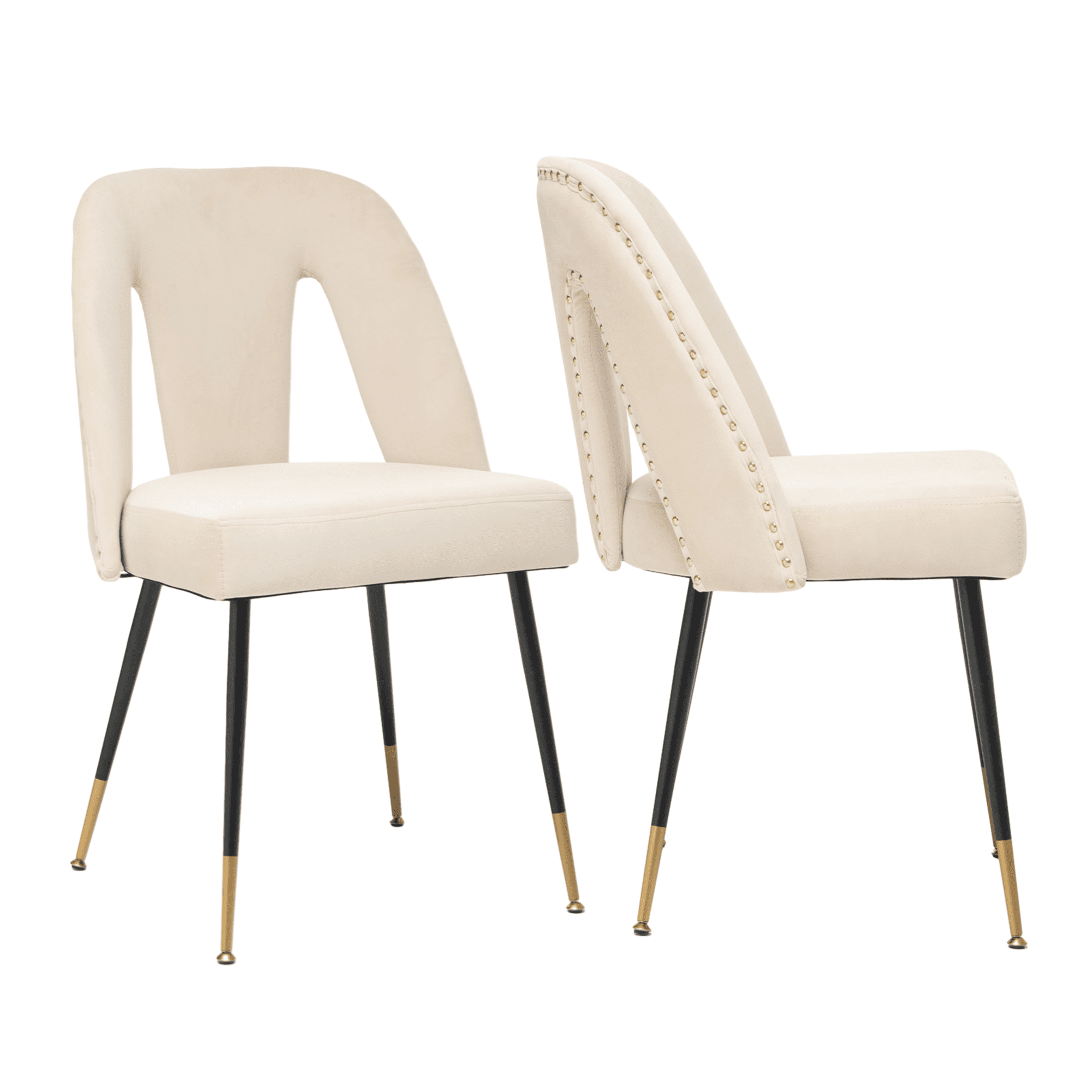 Dining Chairs, Modern Kitchen Dining Room Chairs, Upholstered Dining ...