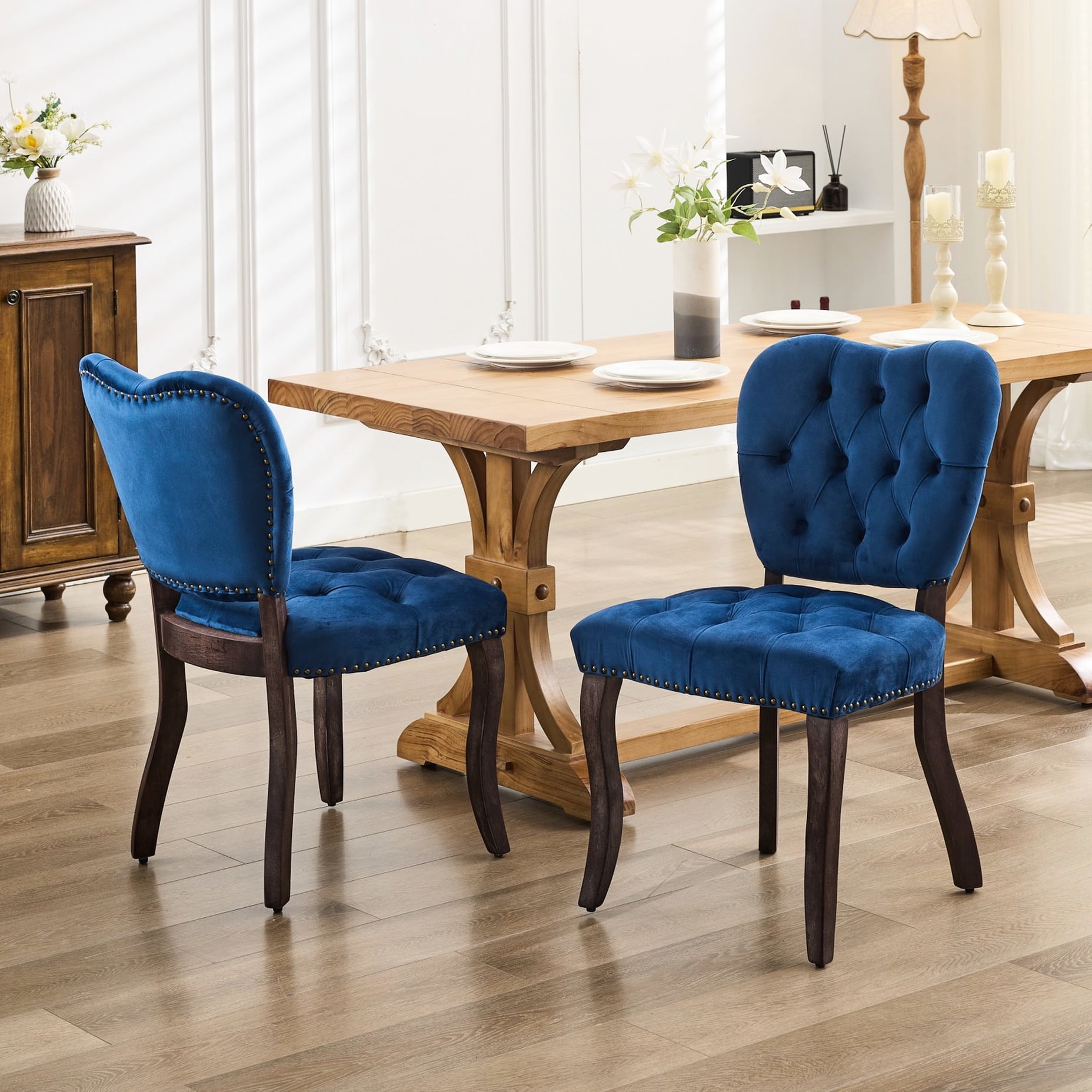 Dining Chairs / Rubberwood Frame, Hand - pulled Buckle, 34.70in Height ...