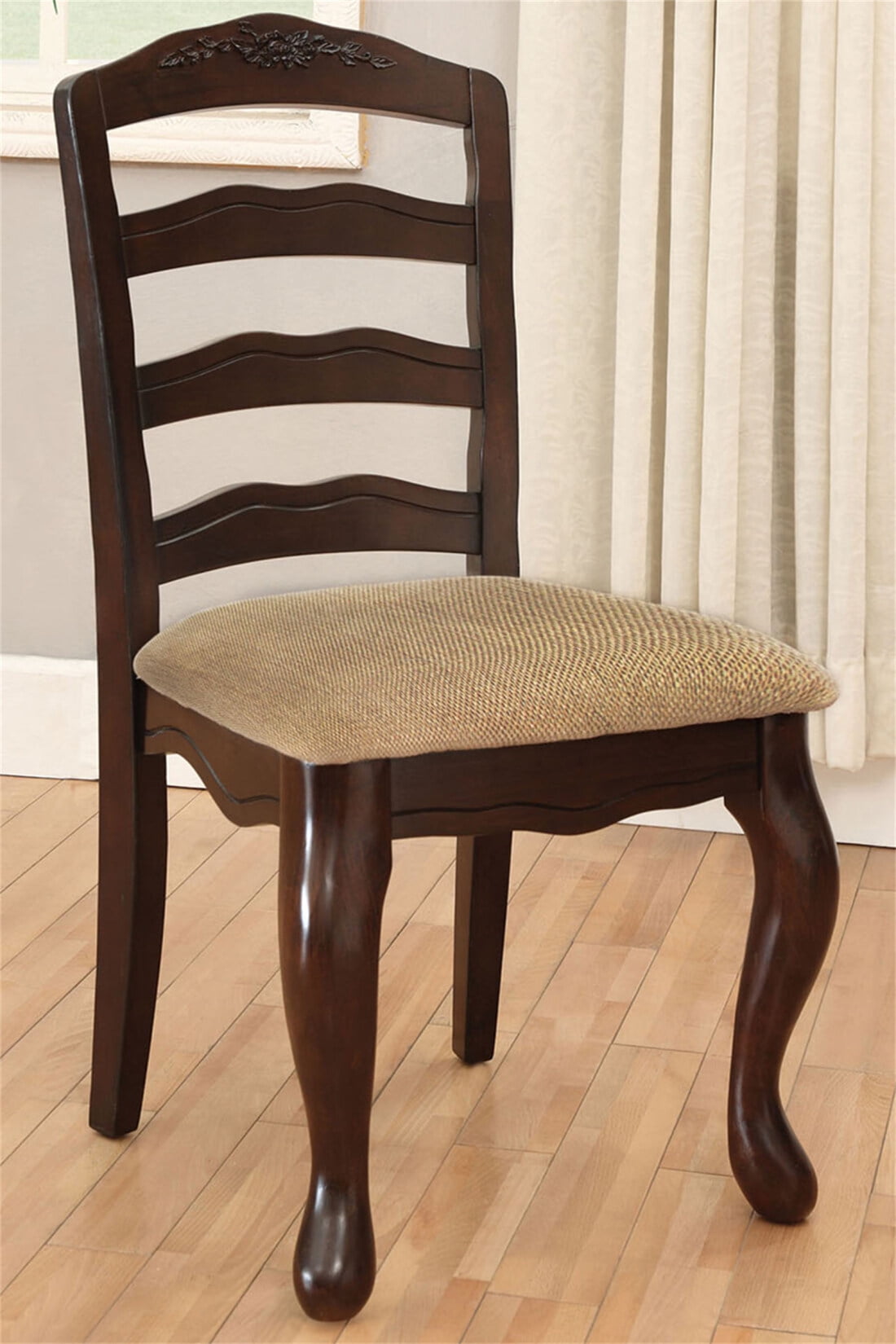 Dining Chairs, Set of 2 Accent Chair, Transitional Contemporary Side ...