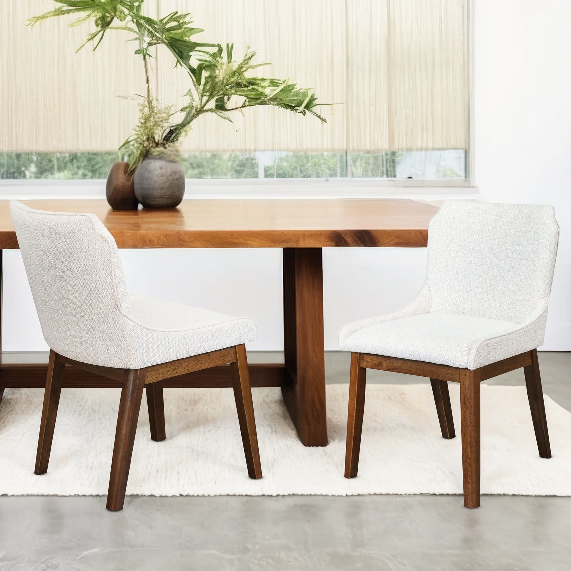 Dining Chairs Set of 2 | Comfortable Seating for Dining Room, Kitchen ...