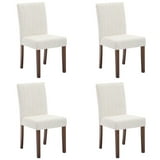 Dining Chairs Set of 2 – Modern High Back Upholstered Kitchen & Dining ...