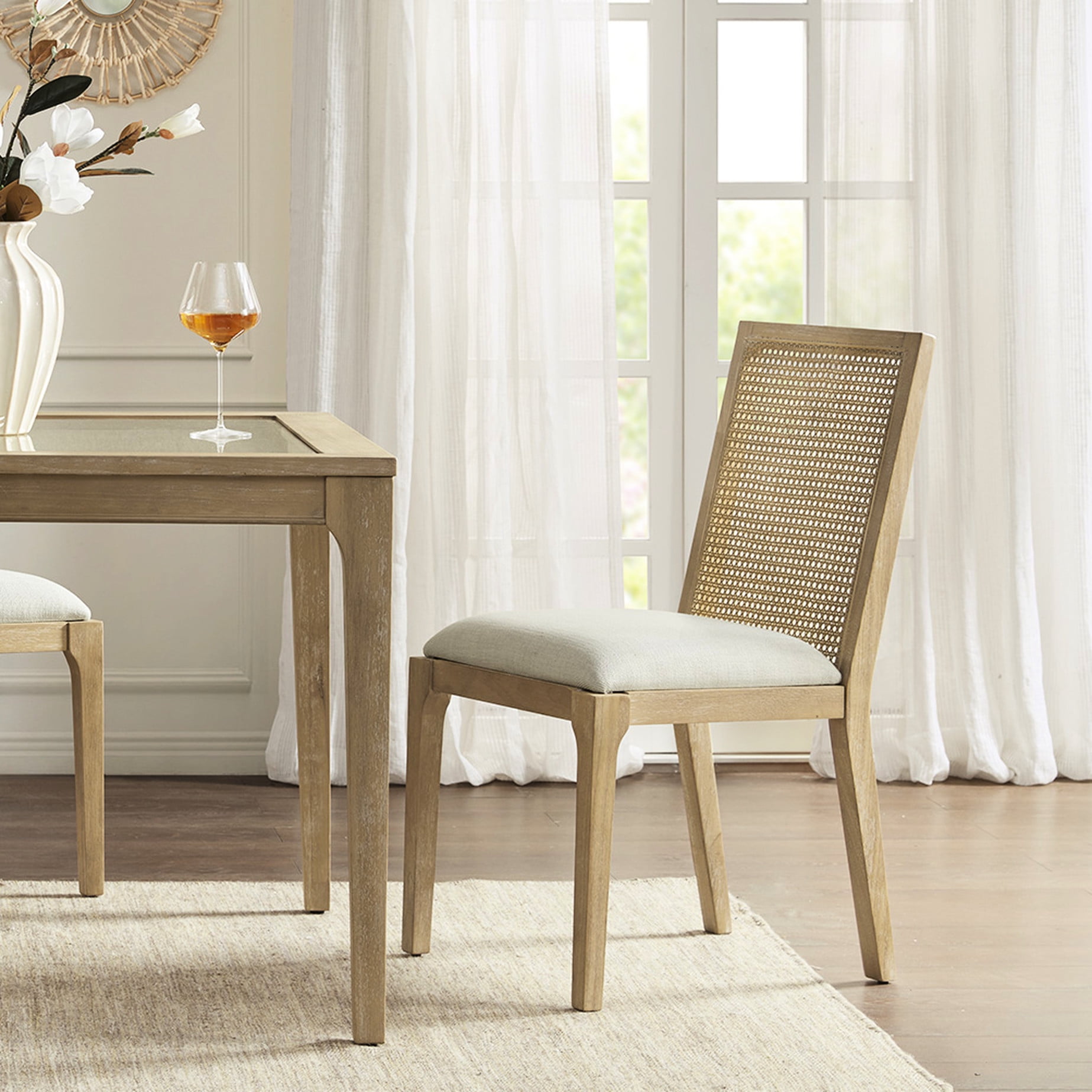 Dining Chairs (Set of Two) | Improve Dining Room Look | Reclaimed Wheat ...