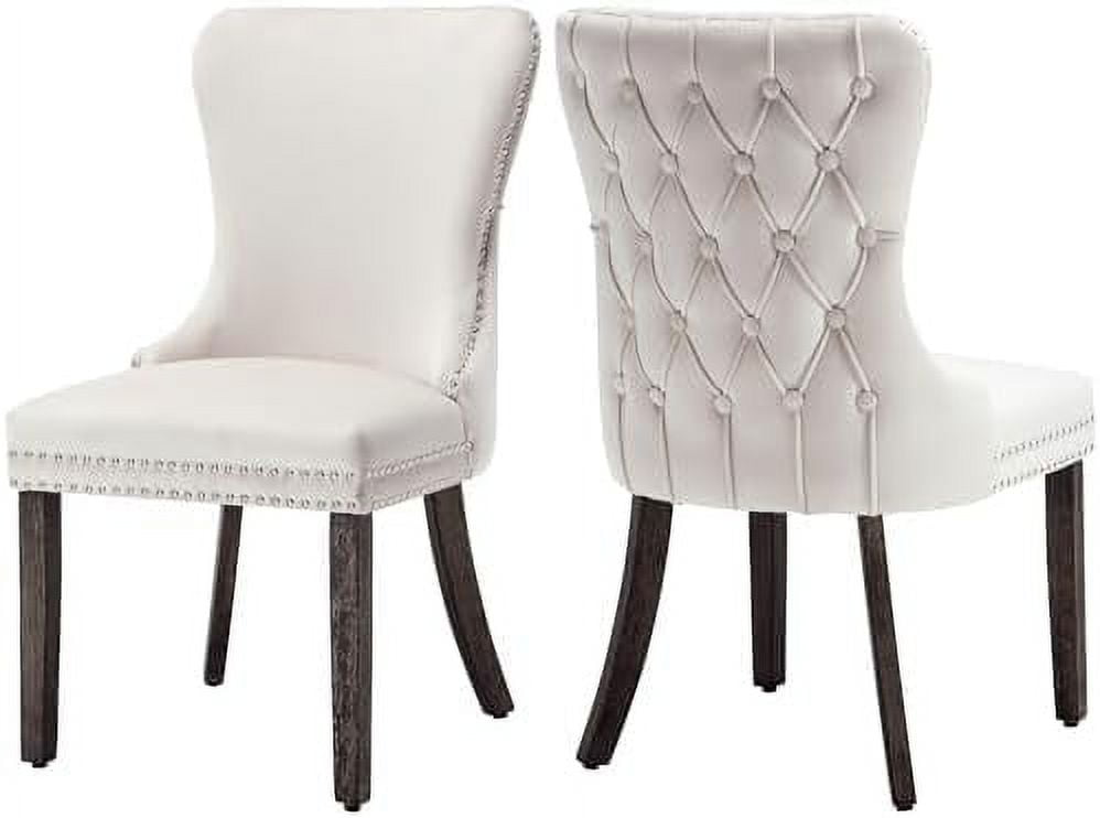 Dining Chairs Velvet Nikki Collection Dining Room Chair Upholstered ...