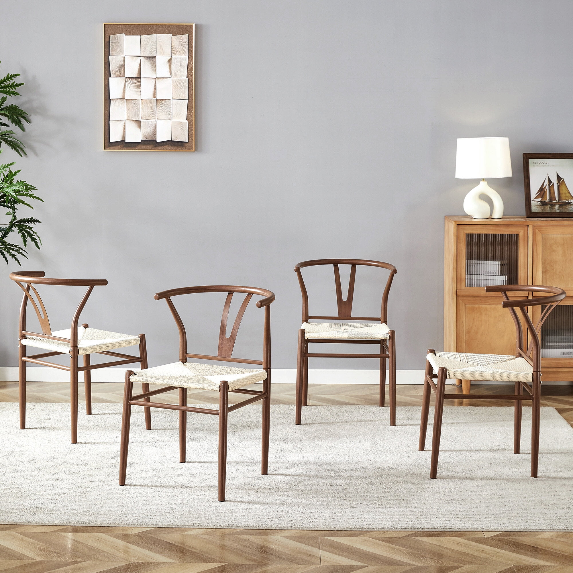 Dining Chairs Wesborn Chair-Y-shaped Medieval Style Armchair for Dining ...