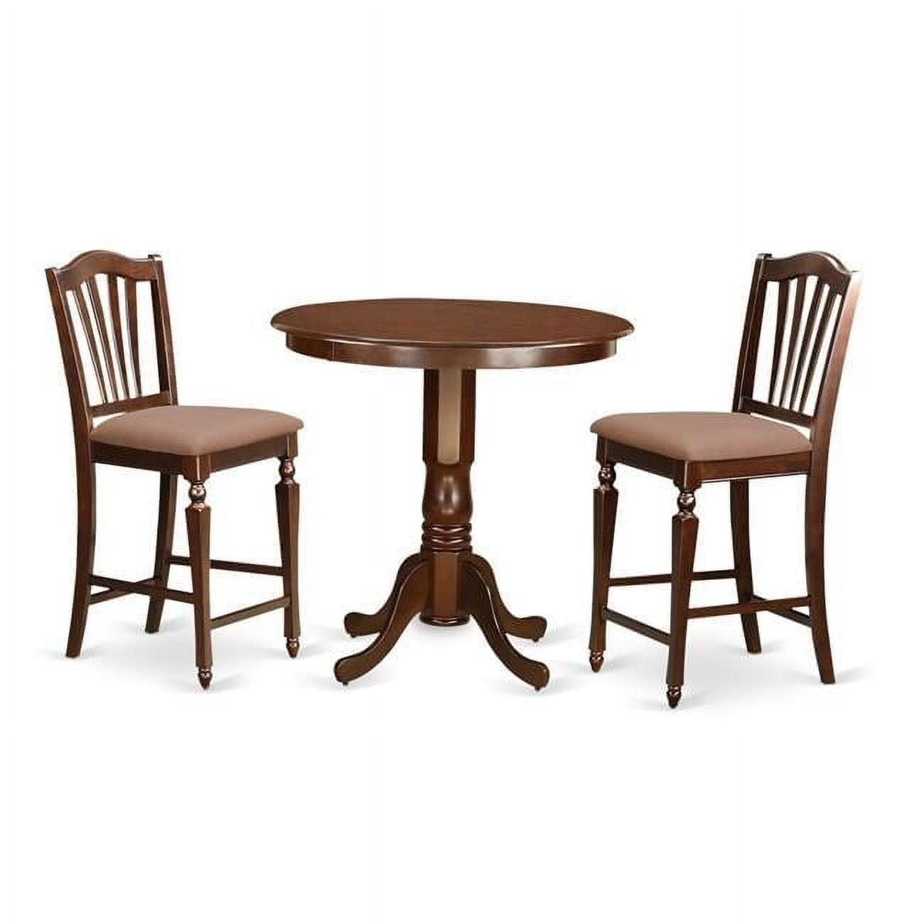 Dining Counter Height Kitchen Table & 2 Stool, Jackson - Walmart.com