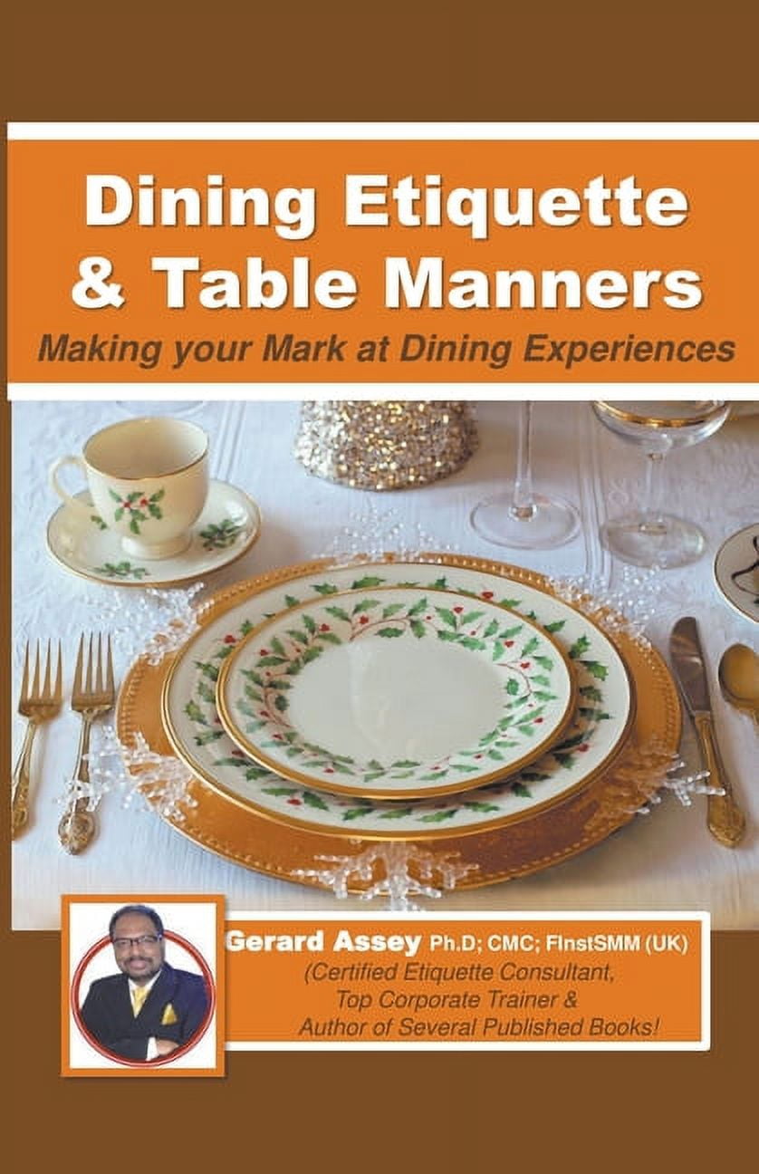 Dining Etiquette & Table Manners, (Paperback) - Walmart.com