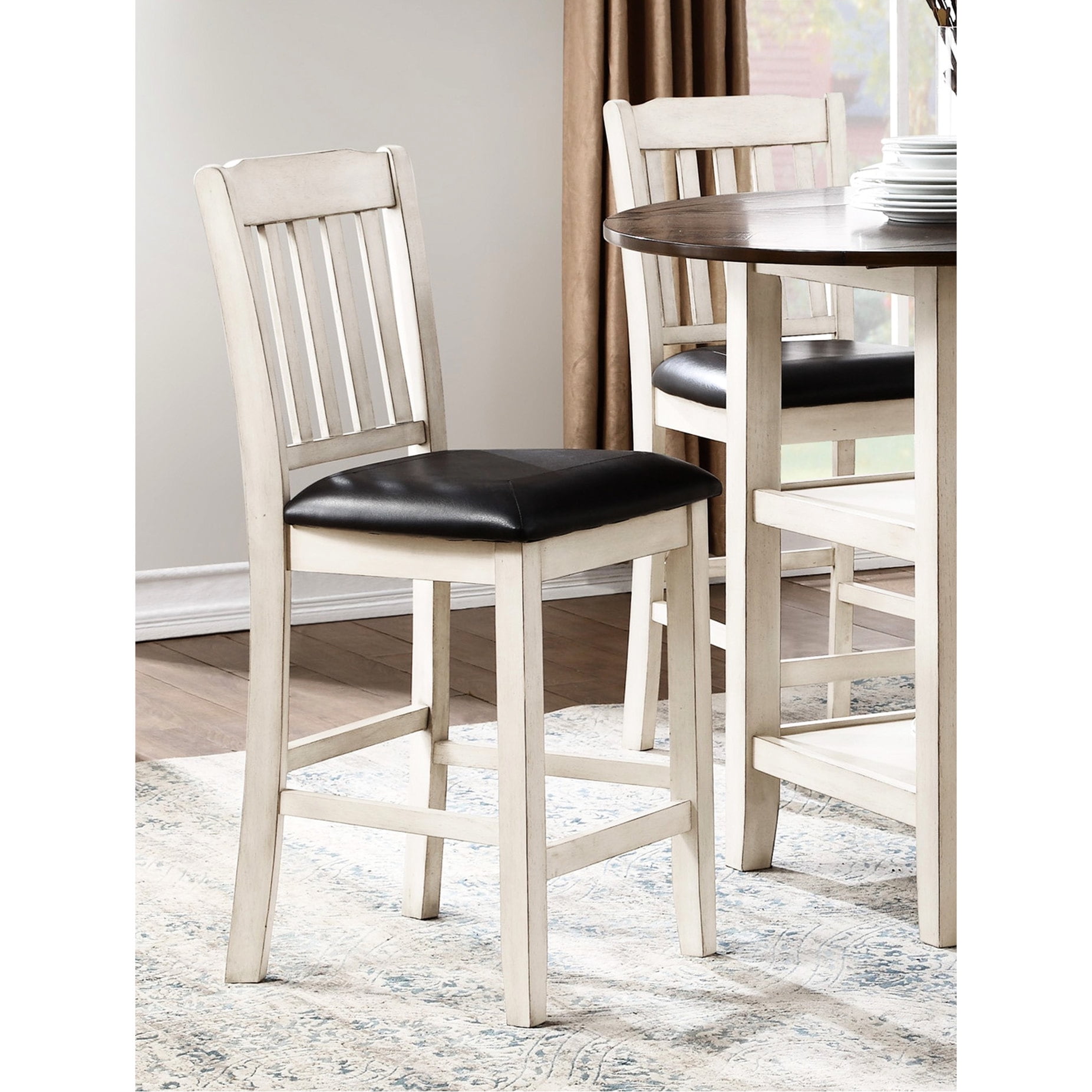 Dining Room Chair Set | For Relaxed Dinners | Faux Leather Upholstered ...